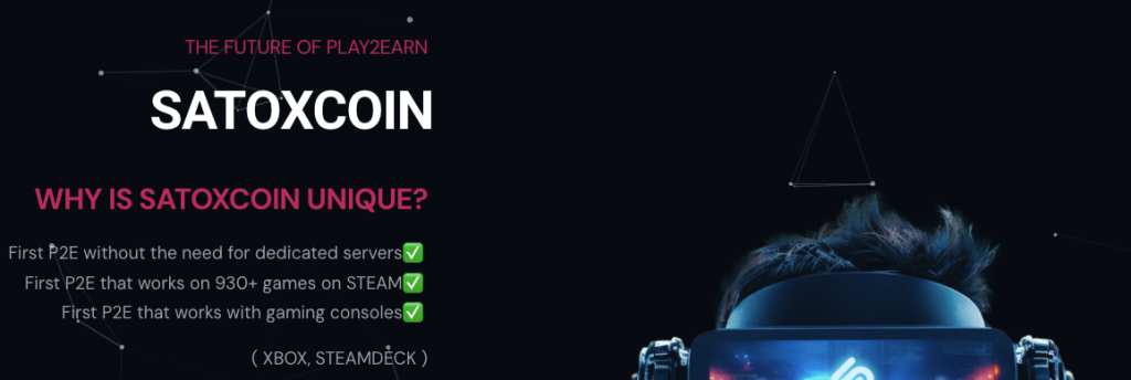 SATOXCOIN – a new P2E addition to our pool – Vipor.NET BLOG